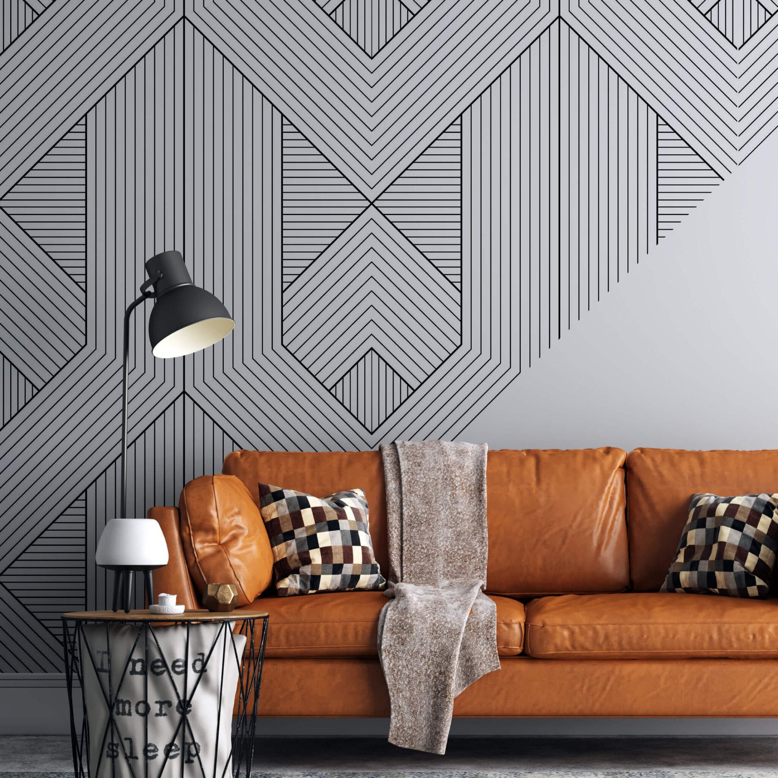 Free Wallpaper Mockup PSD