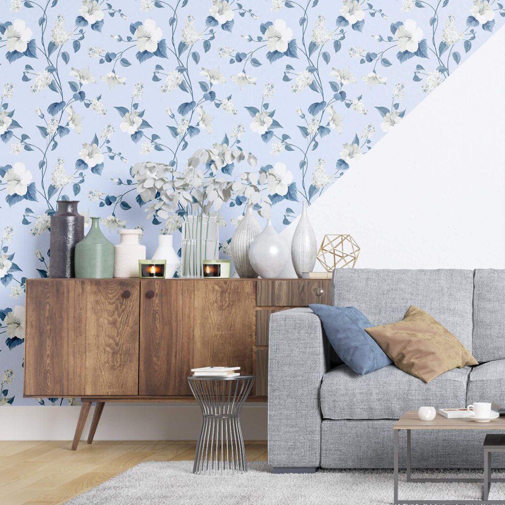 Free Wallpaper Mockup PSD