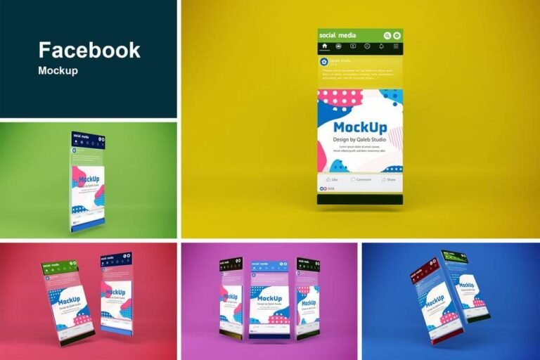21+ Best Facebook Carousel Mockup PSD Templates