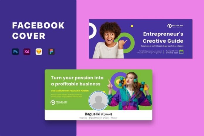 19+ Brandable Facebook Page Mockup PSD Templates - Mockupden