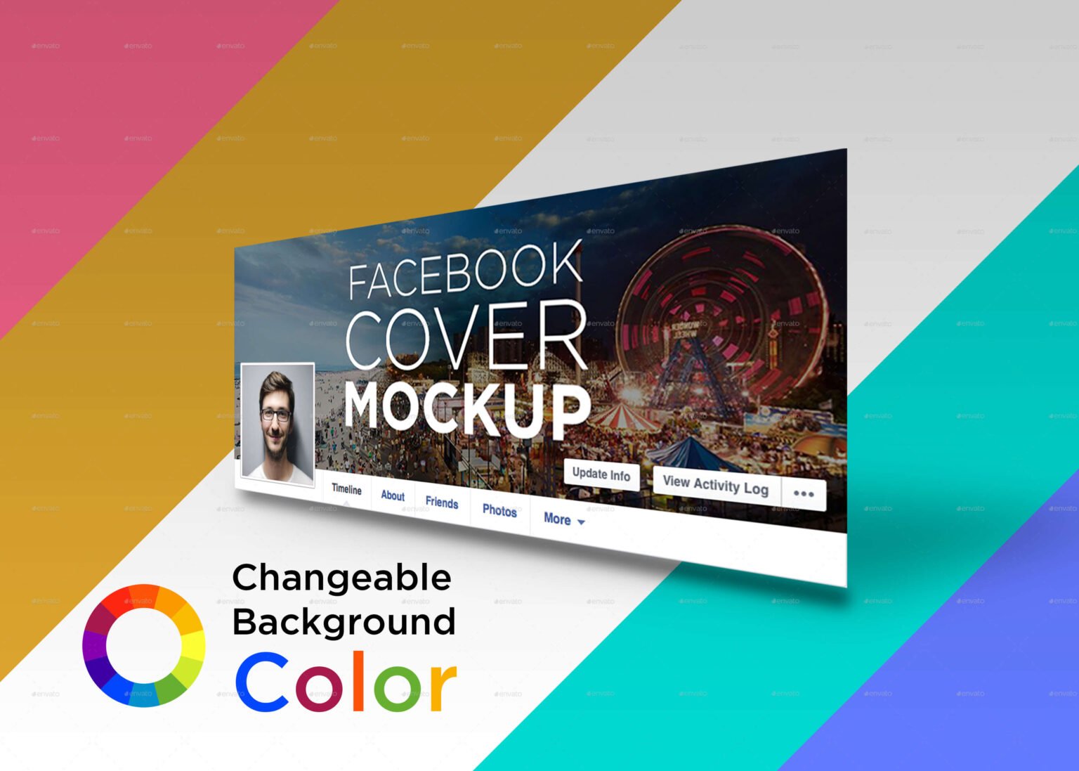 24+ Best Facebook Cover Mockup For Page Branding