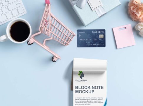 6+ Best Free Notebook Mockup PSD Templates