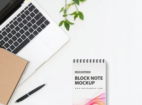 6+ Best Free Notebook Mockup PSD Templates