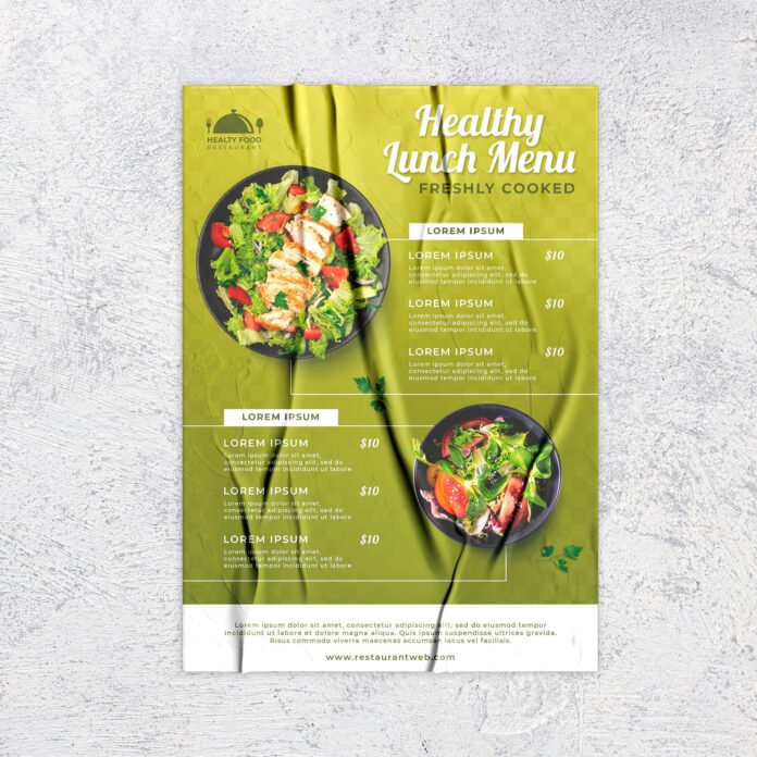 Free Crumpled Paper Mockup PSD