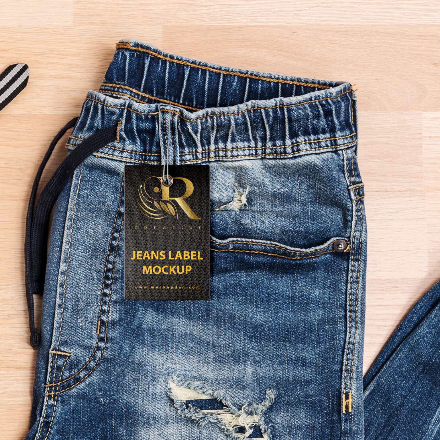 26+ Best Trendy Jeans Mockup PSD Templates - Mockup Den