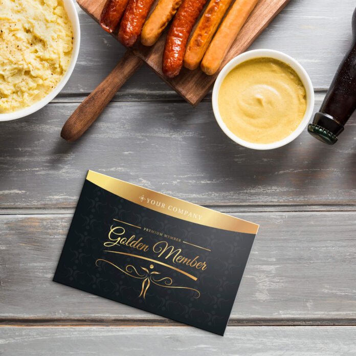 Free Membership Card Mockup PSD