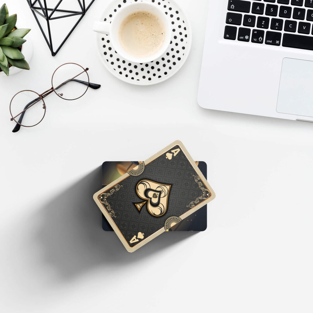 Free Poker Card Mockup PSD