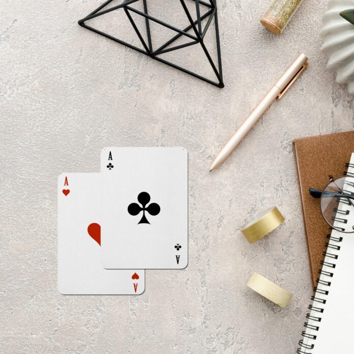 Free Poker Card Mockup PSD