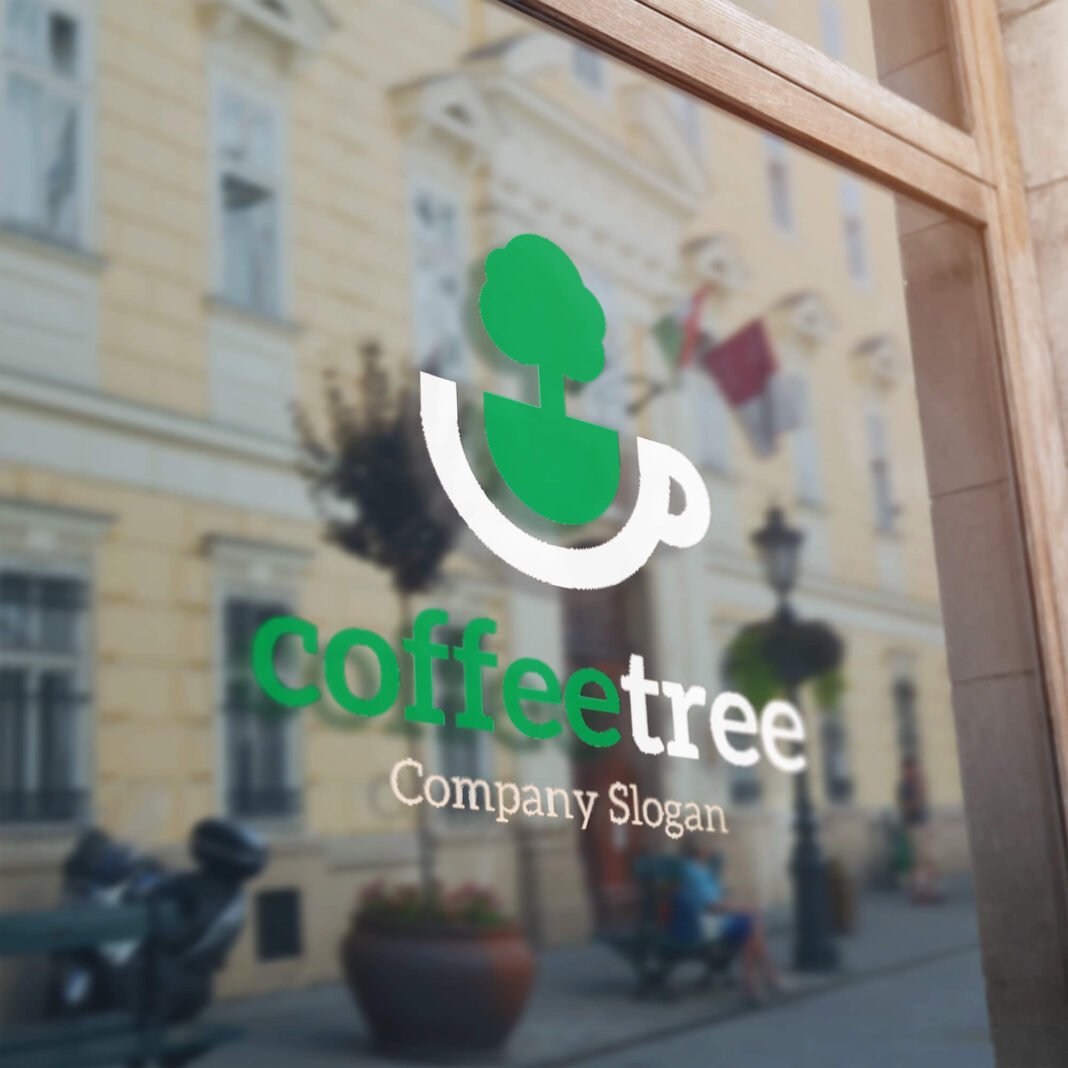 Free Shop Glass Window Mockup PSD