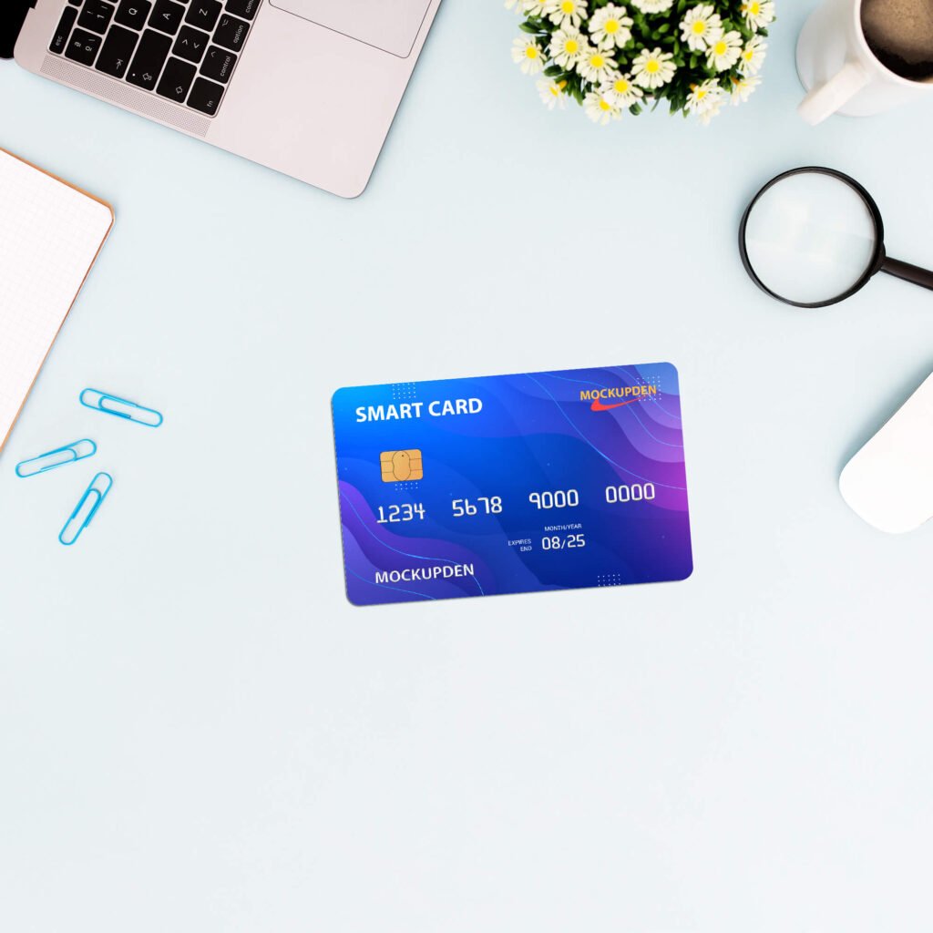 Free Smart Card Mockup PSD