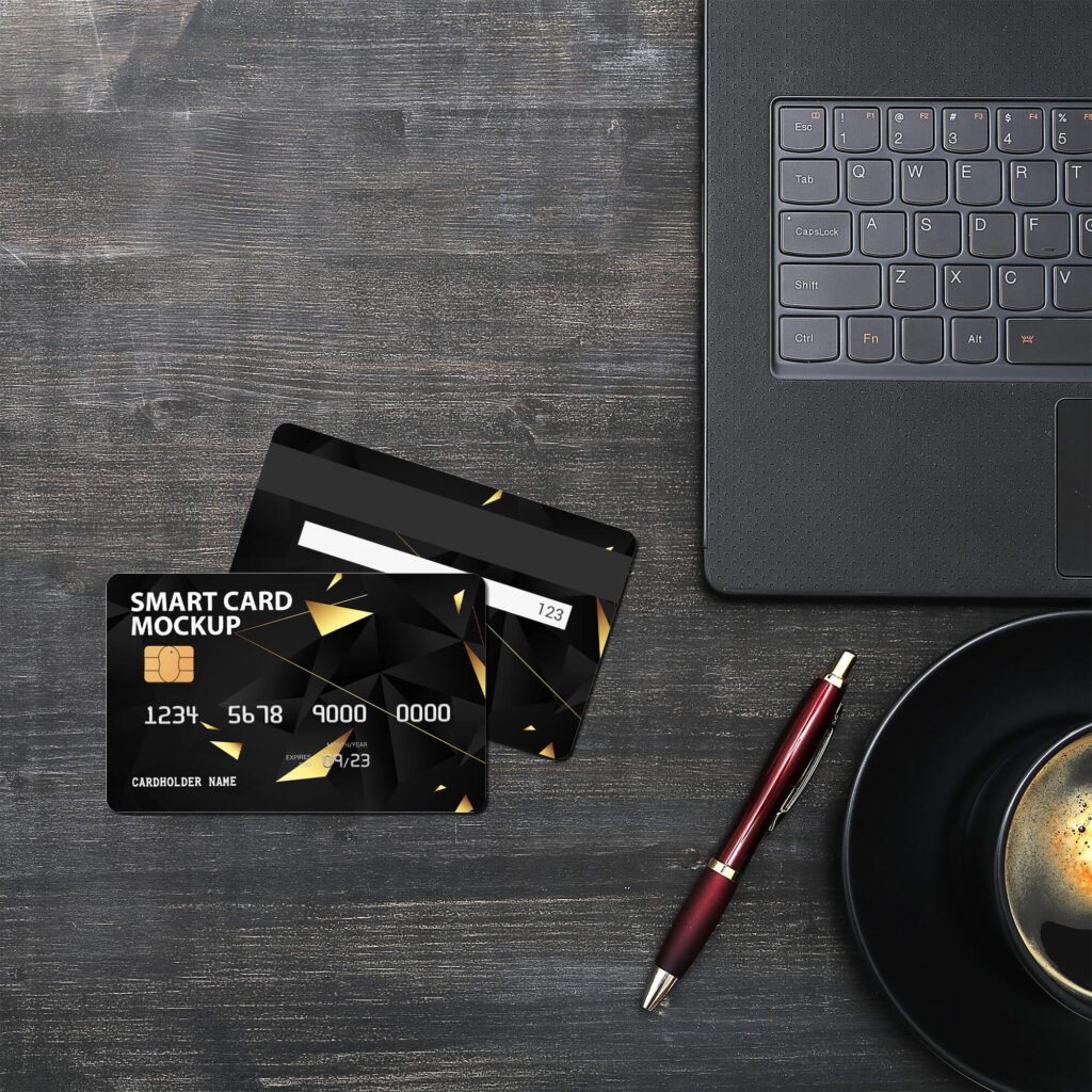 Free Smart Card Mockup PSD