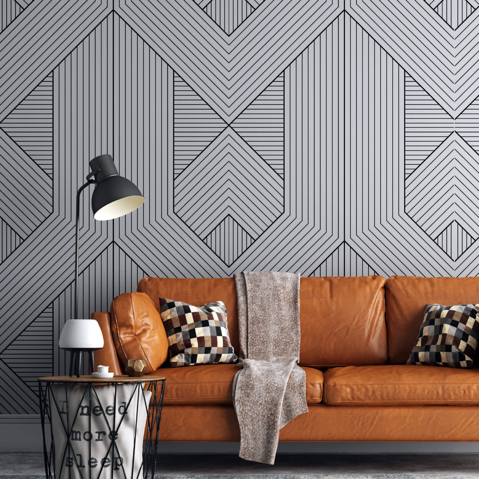 Free Wallpaper Mockup PSD