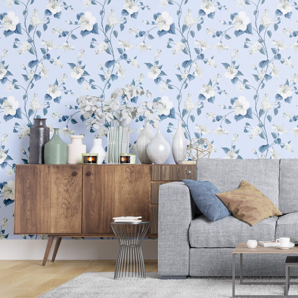 Free Wallpaper Mockup PSD