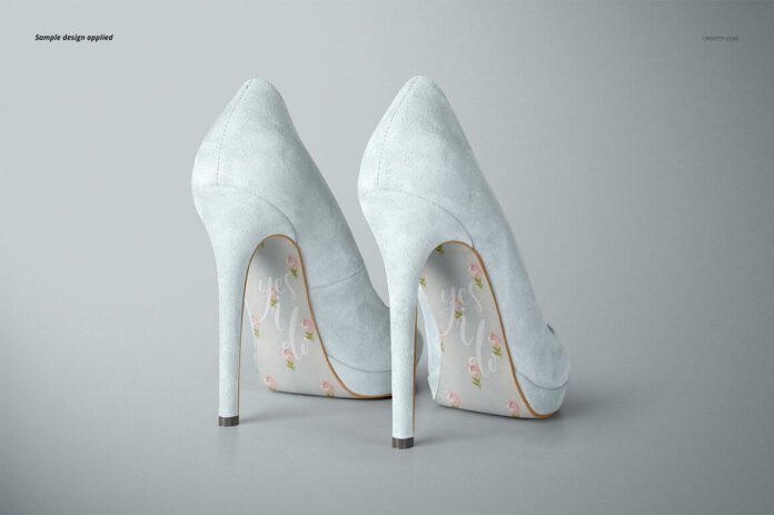 20+ Fashionable High Heels Mockup PSD Templates - Mockup Den