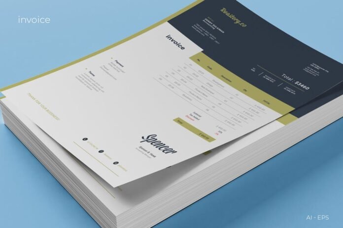 37+ Useful Bill Mockup PSD Templates - Mockup Den