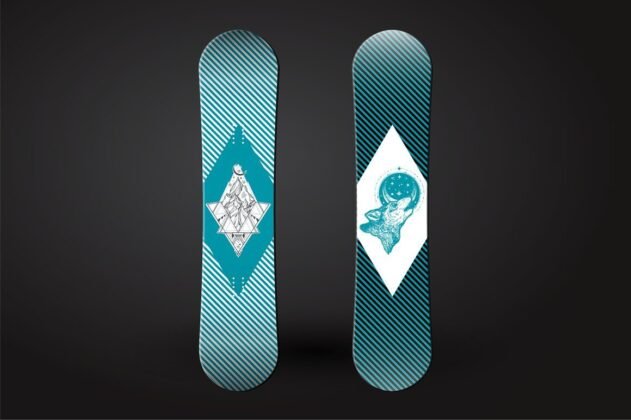18+ Best Snowboard Mockup PSD Templates - Mockup Den