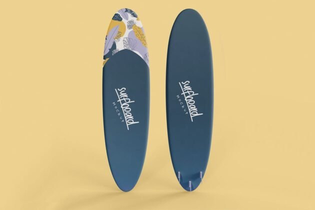 27+ Best Surfboard Mockup PSD Templates (FREE & Premium)