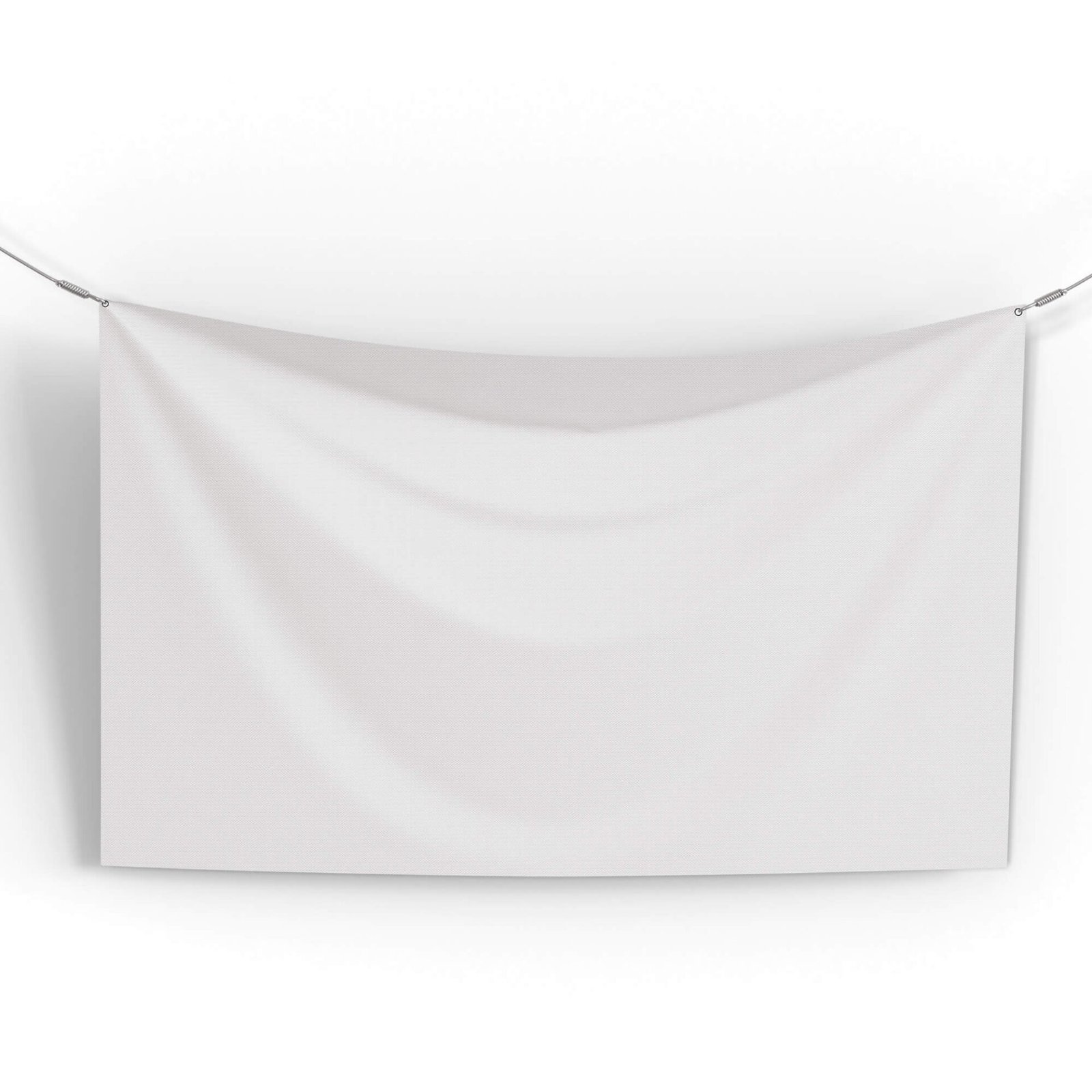 Free Fabric Banner Mockup PSD