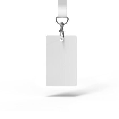 Free Hanging ID Card Mockup PSD