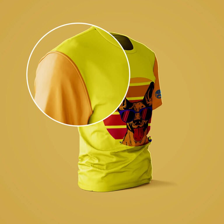 Free Raglan T Shirt Mockup PSD