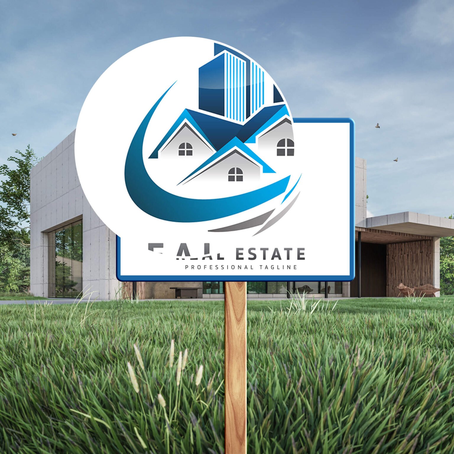 21+ Best Yard Sign Mockup PSD Template For Marketing