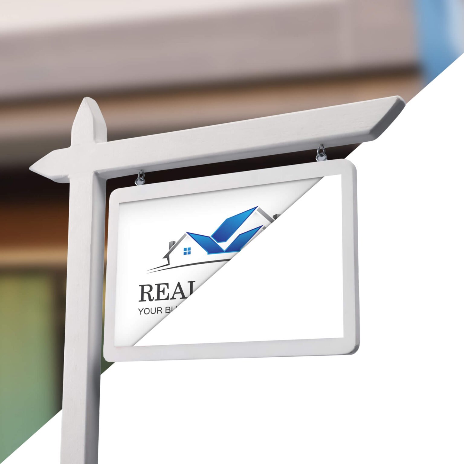 21+ Best Yard Sign Mockup PSD Template For Marketing