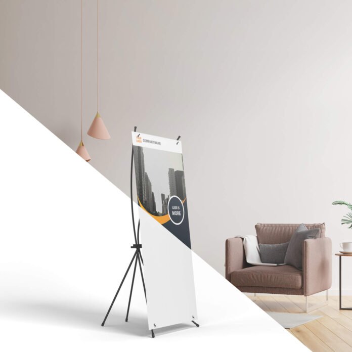 Free X Banner Mockup PSD Template...