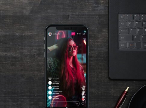 9+ Best Free Instagram Mockup Template in PSD