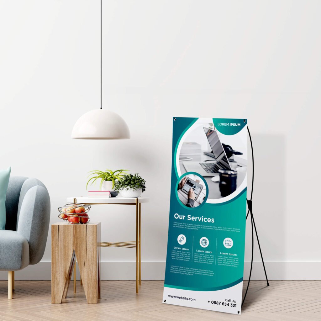 Free X Banner Mockup PSD Template...