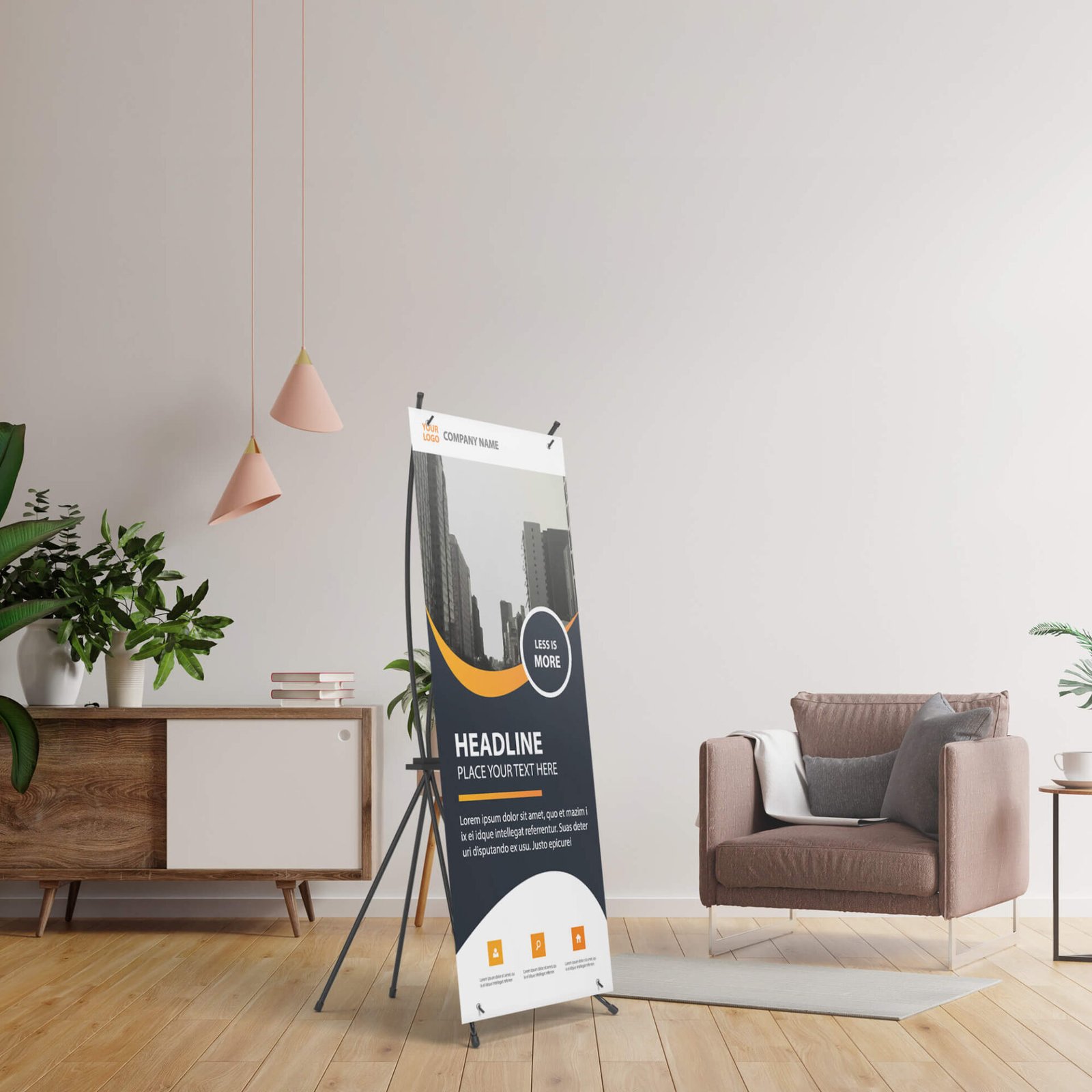 Free X Banner Mockup PSD Template...
