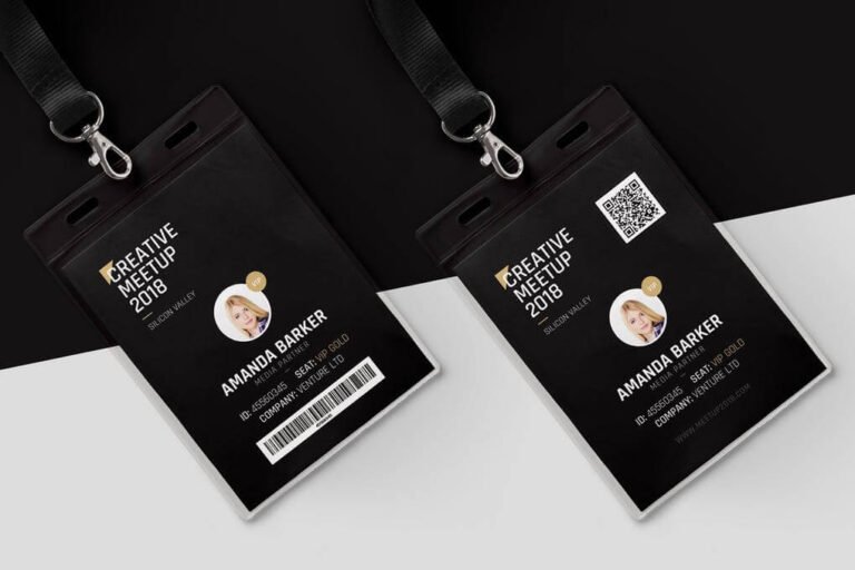 31+ Best Id Card Holder Mockup PSD Templates - Mockup Den