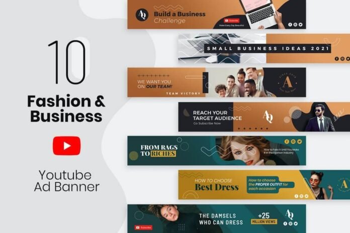 32+ Creative YouTube Ad Mockup Presentation PSD Templates