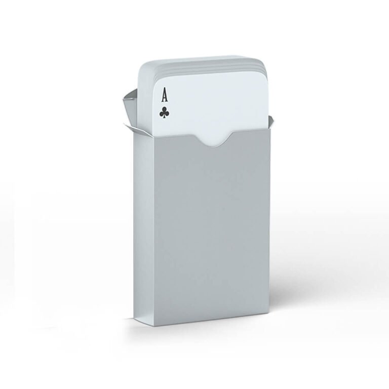 Free Card Game Packaging Mockup