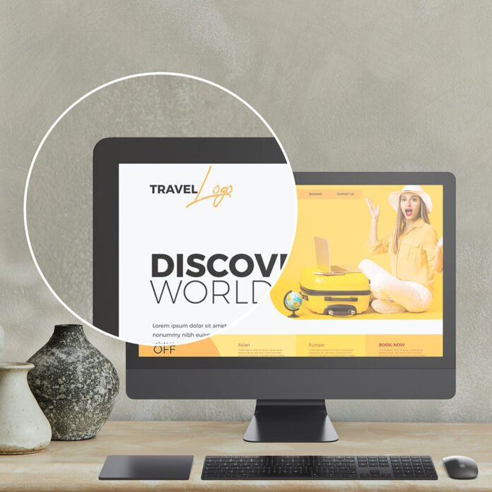 Free AD Mockup PSD Template