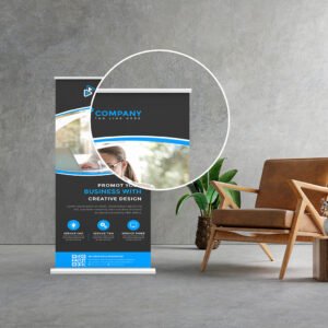 Free X Banner Mockup PSD