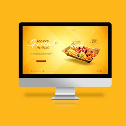 Free Ad Mockup PSD Template