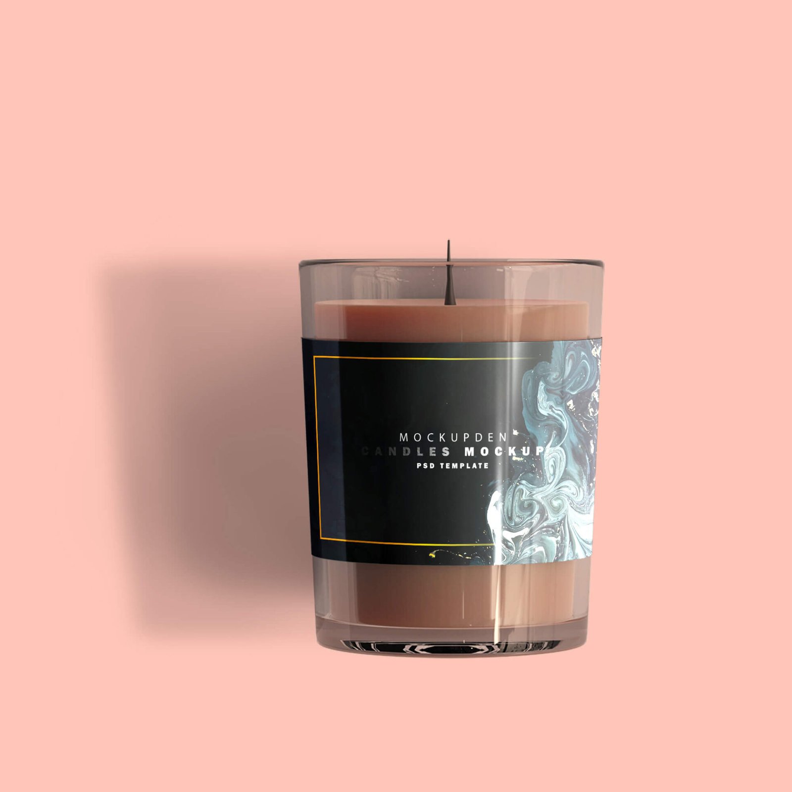 Free Candles Mockup PSD Template