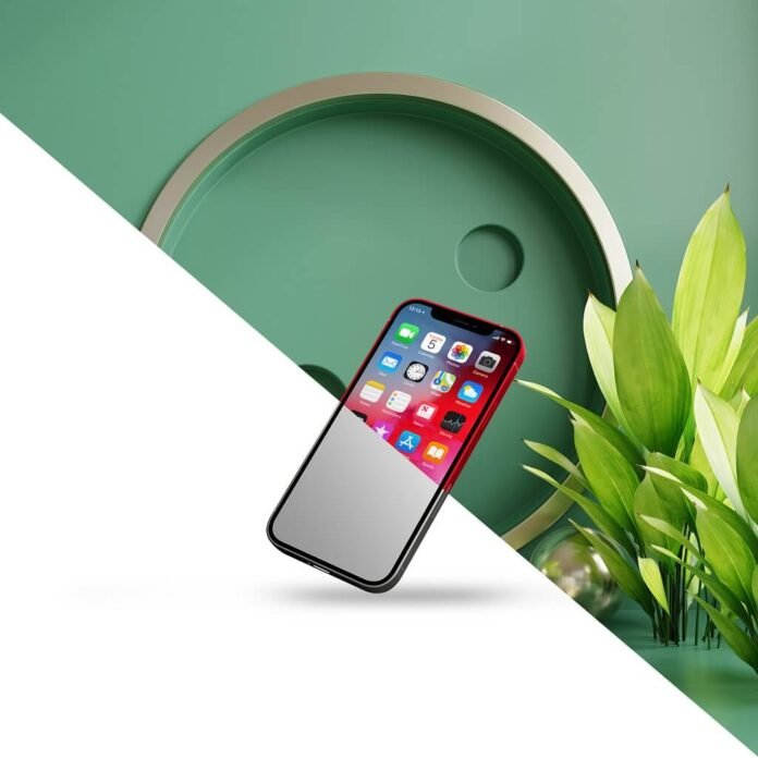 Free iPhone App Mockup PSD