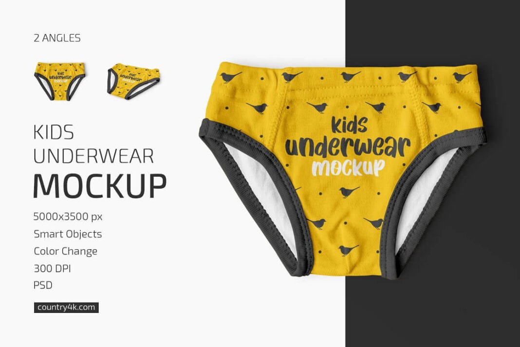 17+ Briefs Mockups PSD Templates ( Trendy Boxer, Shorts Designs)
