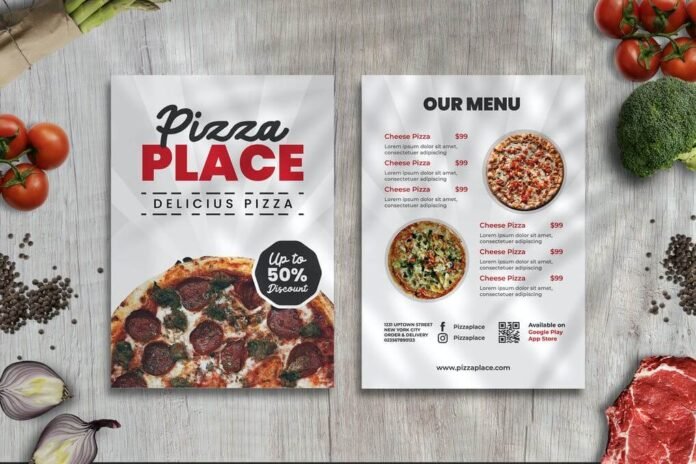 41+ Fantastic Pizza Menu Template PSD Mockup