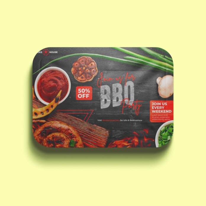 Free Food Box Mockup PSD Template