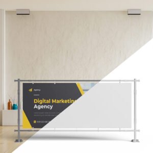 Free PVC Banner Mockup PSD..