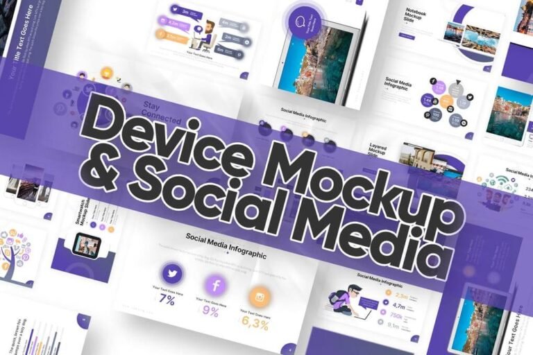 30+ Most Attractive PowerPoint Mockup PSD Templates