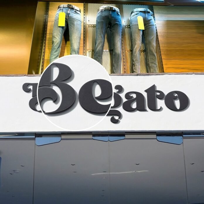 Free Clothing Storefront Mockup