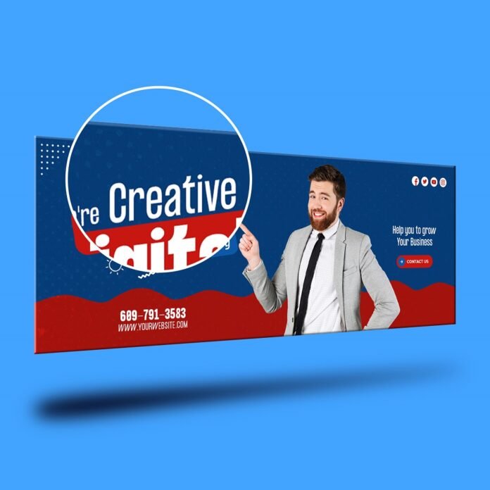 Free Fb Cover Mockup PSD