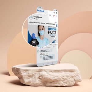 Free Facebook Carousel Mockup PSD