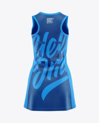 8+ Cute Netball Dress Mockup PSD Templates - Mockup Den