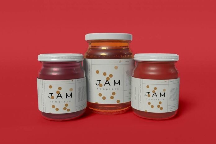 31+ Delicious Jam Jar Mockup PSD Mockup Templates