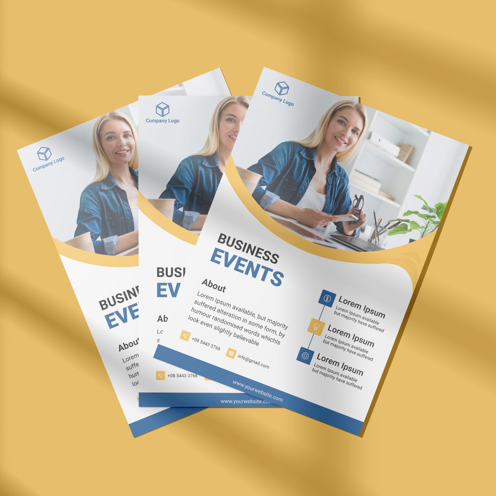 Free Sheet Of Paper Mockup PSD