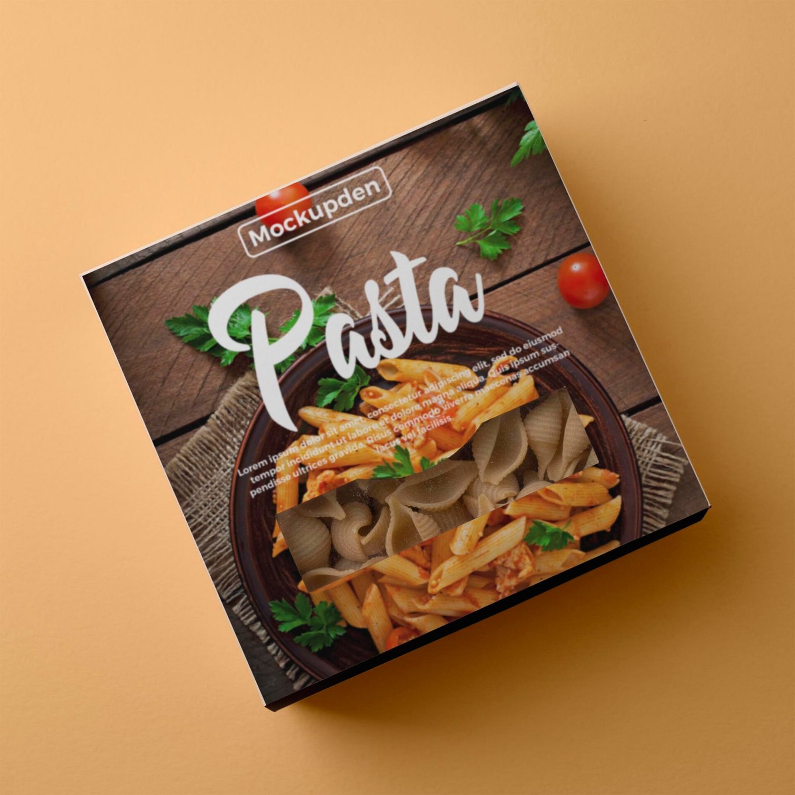 Free Window Box Mockup PSD